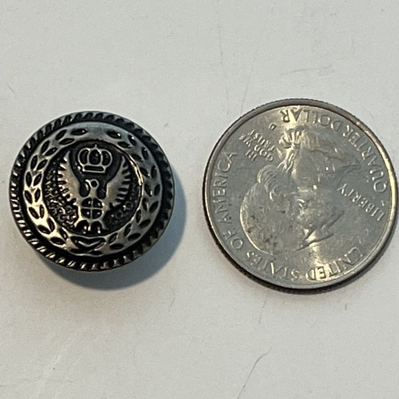 Vintage | Other | 3 Vintage Military Navy Buttons Lion Crest Spectemur ...